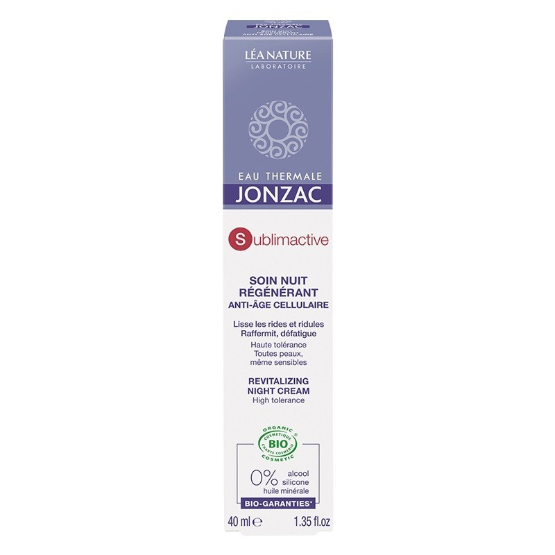 Eau Thermale Jonzac Sublimactive Revitalizing Night Cream 40 ml