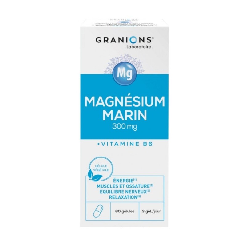 Granions Magnésium Marin 60 Gélules
